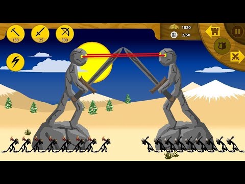 Boss Statue Laser Vs Boss Statue Laser | Stick man battle 786 - YouTube