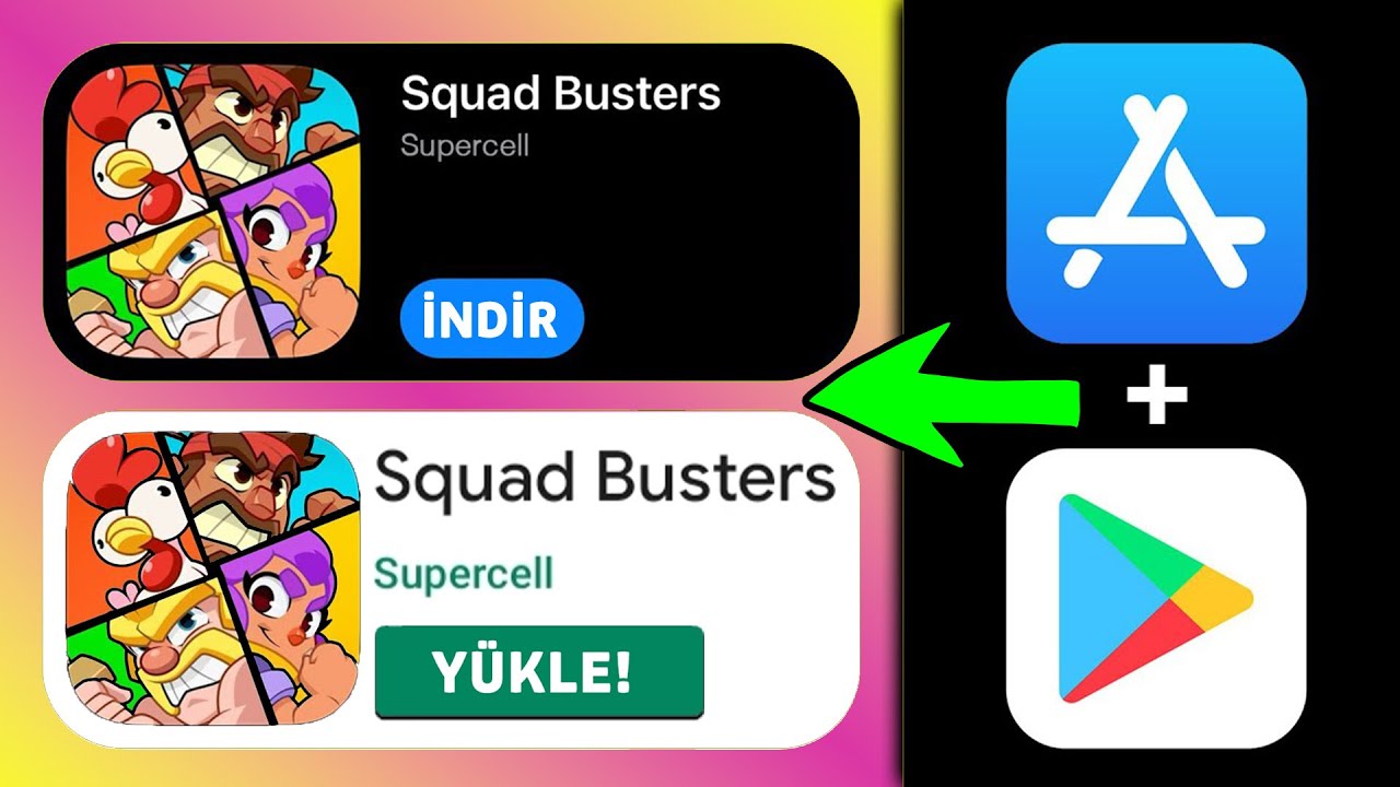 Squad Busters Nasıl İndirilir ve Nasıl Oynanır? (iOS & Android) Detaylı Anlatım #squadbusters ...