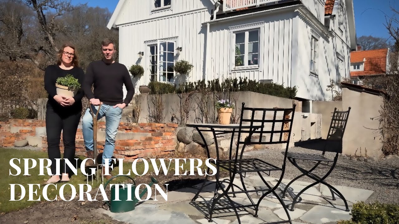 #4 Spring flowers decoration || Decorate my home with spring flowers ...