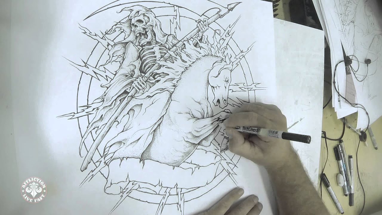 Affliction - Artist Den - The Reaper - YouTube