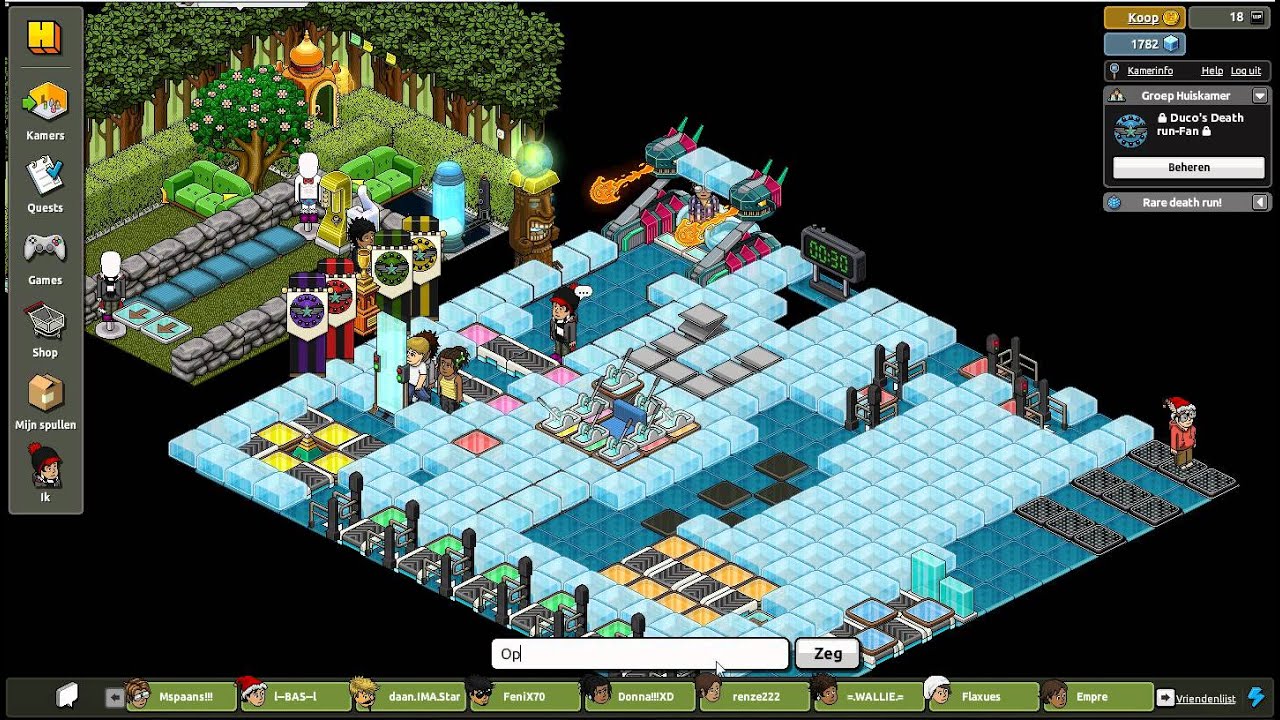 Death run Habbo.nl - YouTube