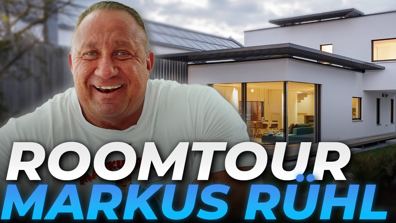 So WOHNT eine BODYBUILDING-LEGENDE! Roomtour mit Markus Rühl - YouTube