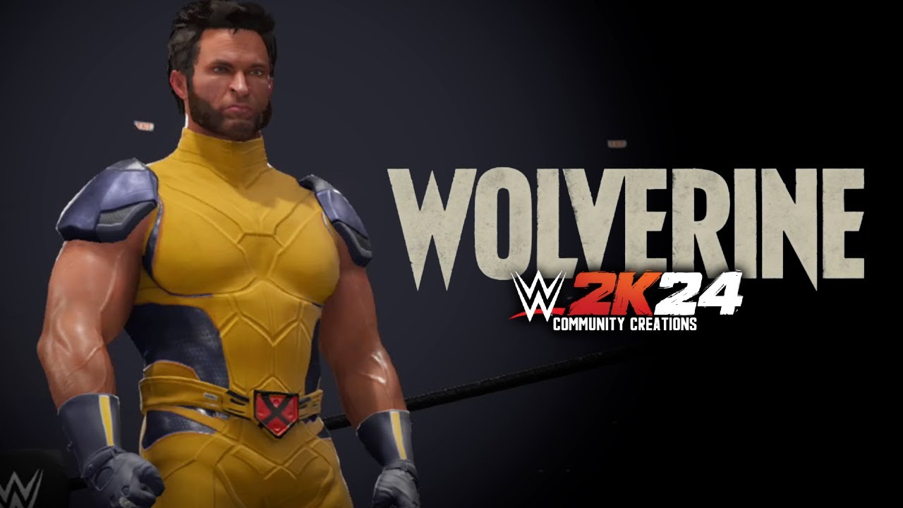 WOLVERINE - WWE 2K24 Community Creations - YouTube