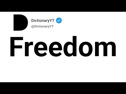 Freedom Antonyms | Opposite Words - YouTube