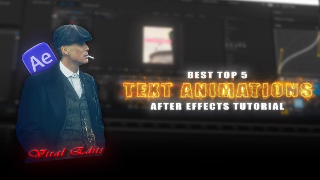 +5 Text Animations to GO VIRAL with your edits ! After Effects Tutorial ...