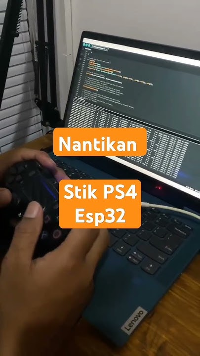 Running PS4 controller on ESP32 #esp32 #ps4controller #esp32project - YouTube
