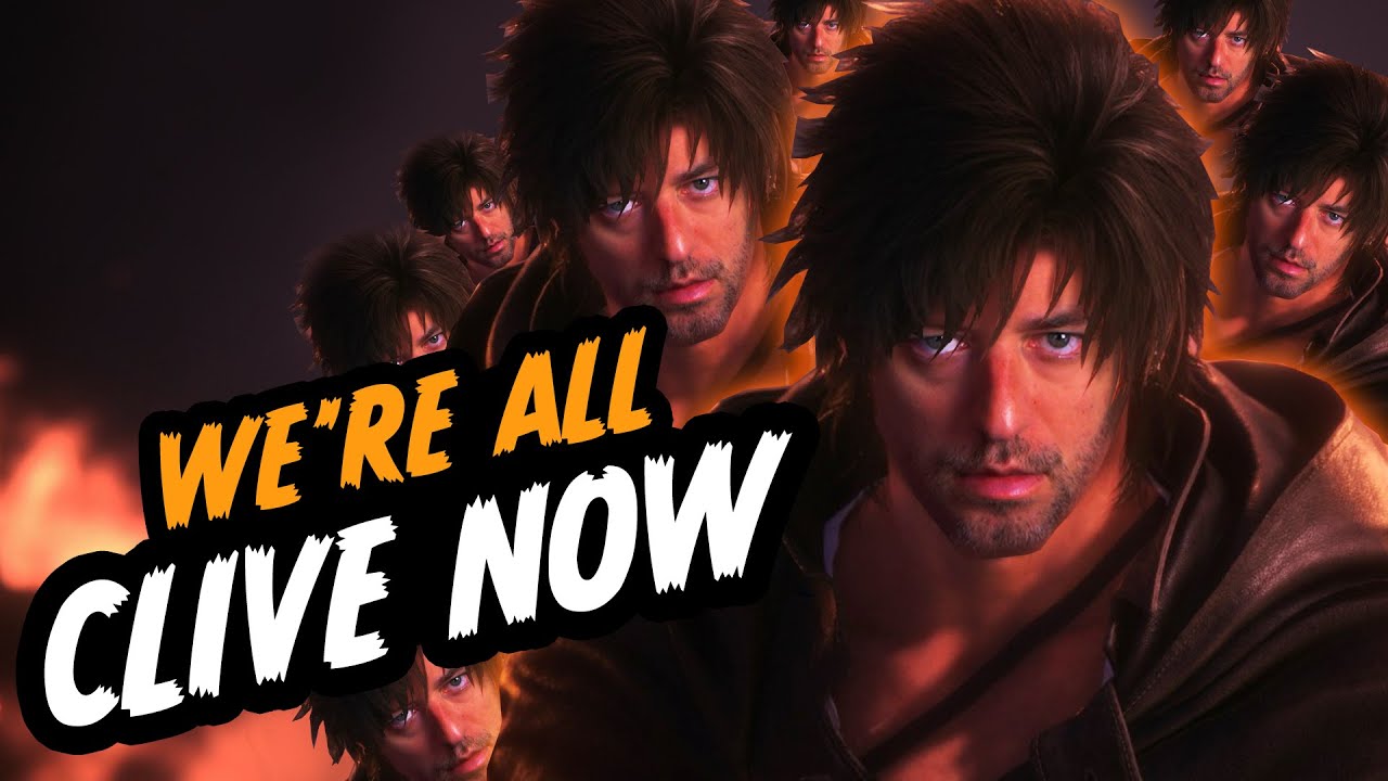A Cleavage of Clives! | Garrett Plays the FF14 x FF16 Crossover Event ...