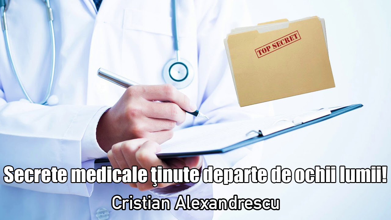 Secrete Medicale Tinute Departe De Ochii Lumii! - YouTube