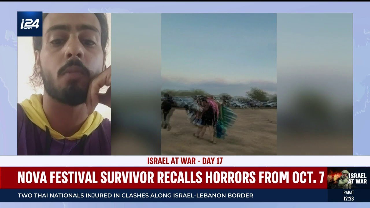 Nova festival survivor recalls horrors from October 7th - YouTube