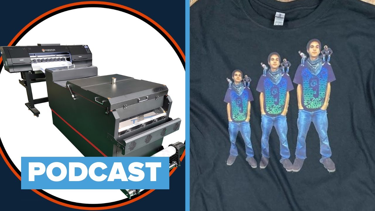 Is Direct to Film (DTF) the new DTG?! - YouTube