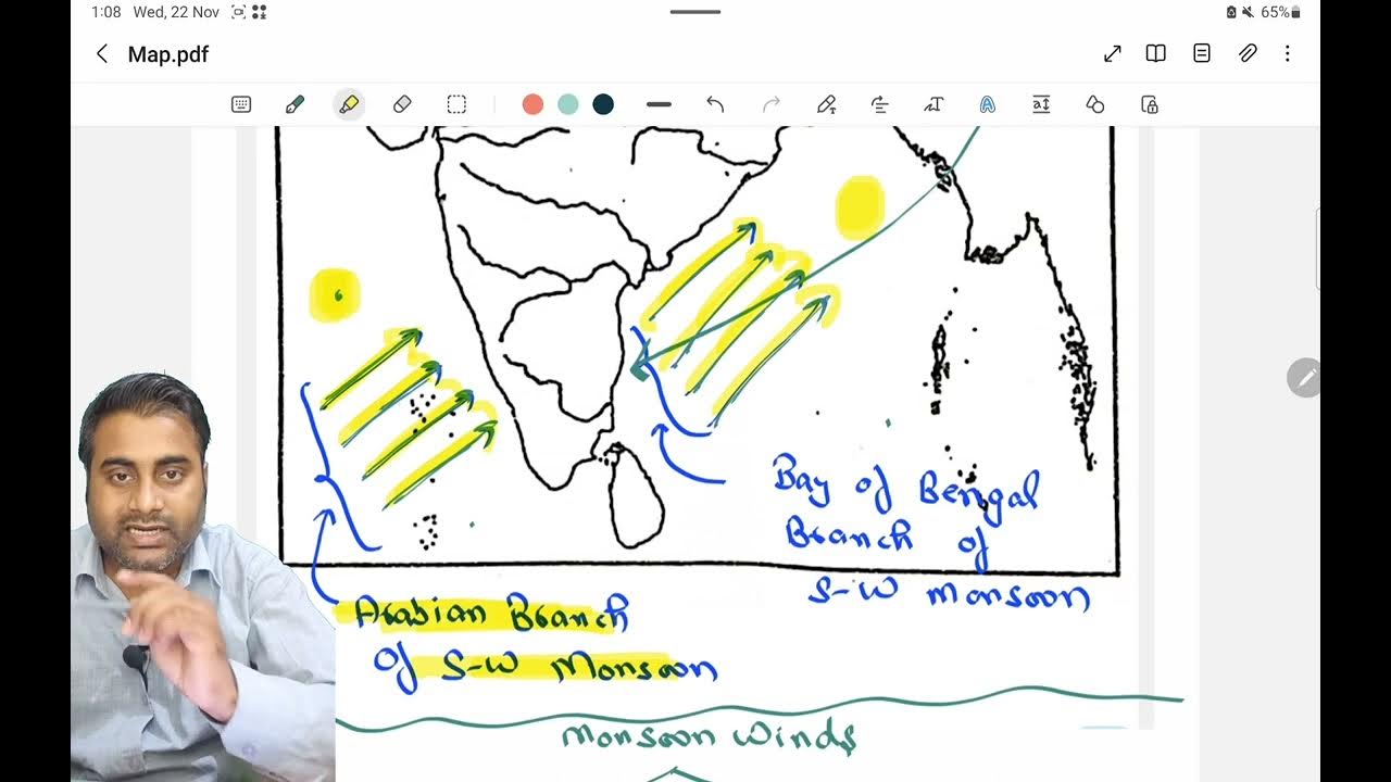 Class10 Geography Map Direction Of Winds PART 8 - YouTube