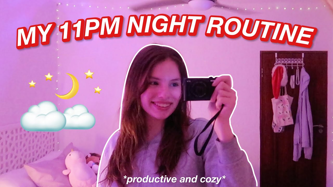 My 11pm Night Routine During Vlogmas π Vlogmas Day 6 Youtube