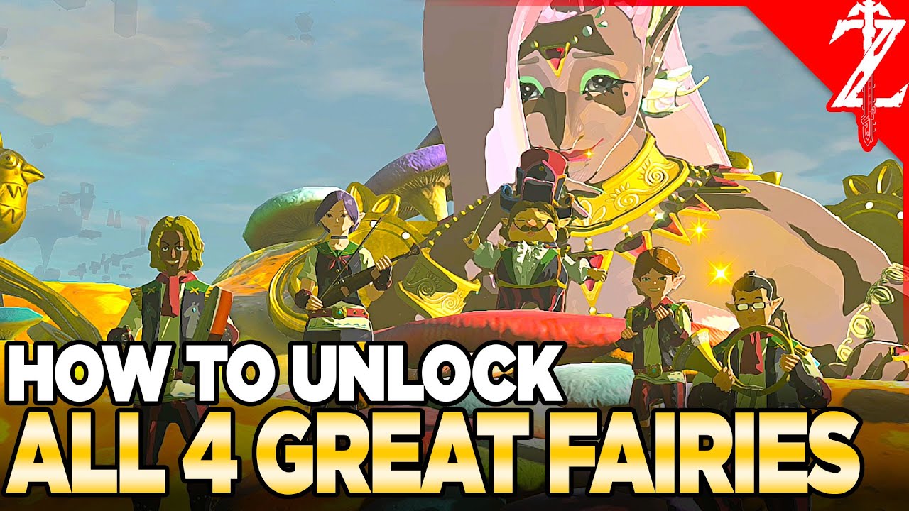 How To Get All 4 Great Fairy Fountains In Tears Of The Kingdom YouTube How To Get All 4 Great Fairy Fountains In Tears Of The Kingdom YouTube