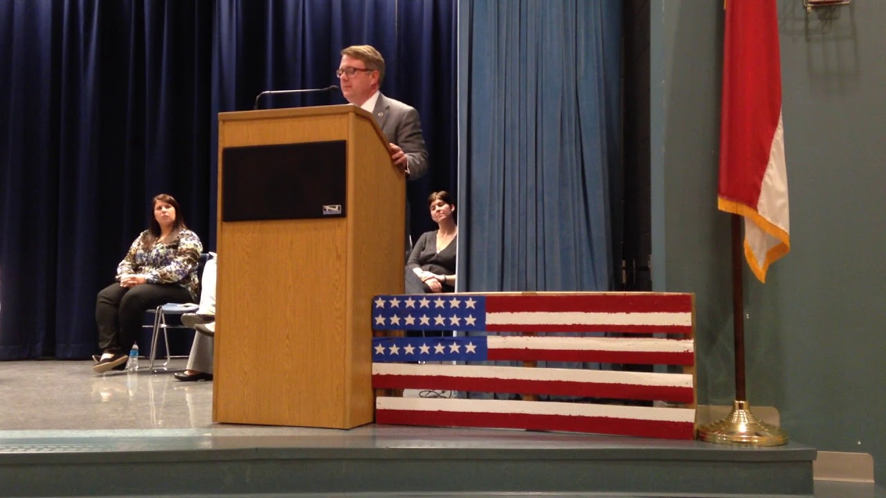 Speech at Stateside Elementary School - YouTube