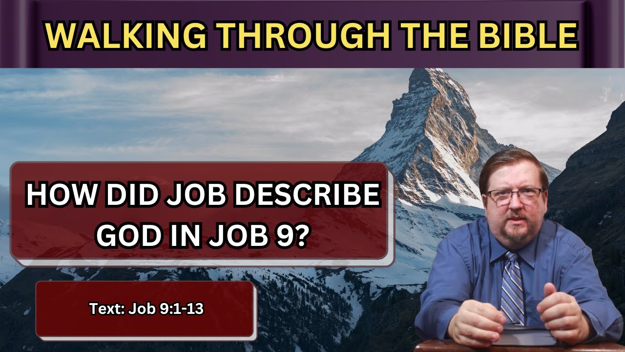 How Does Job Describe God in Job 9? | Job 9:1-13 | #biblestudy - YouTube