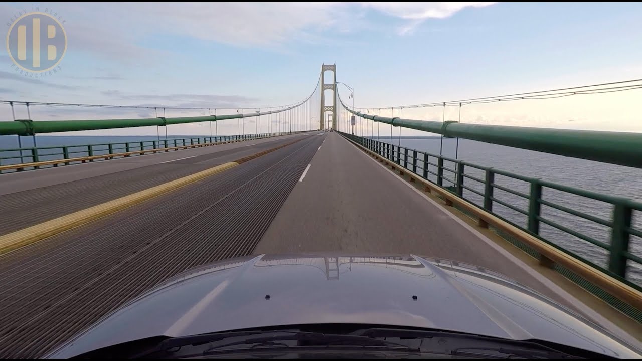 Crossing the Mackinac Bridge (GoPro Video) - YouTube