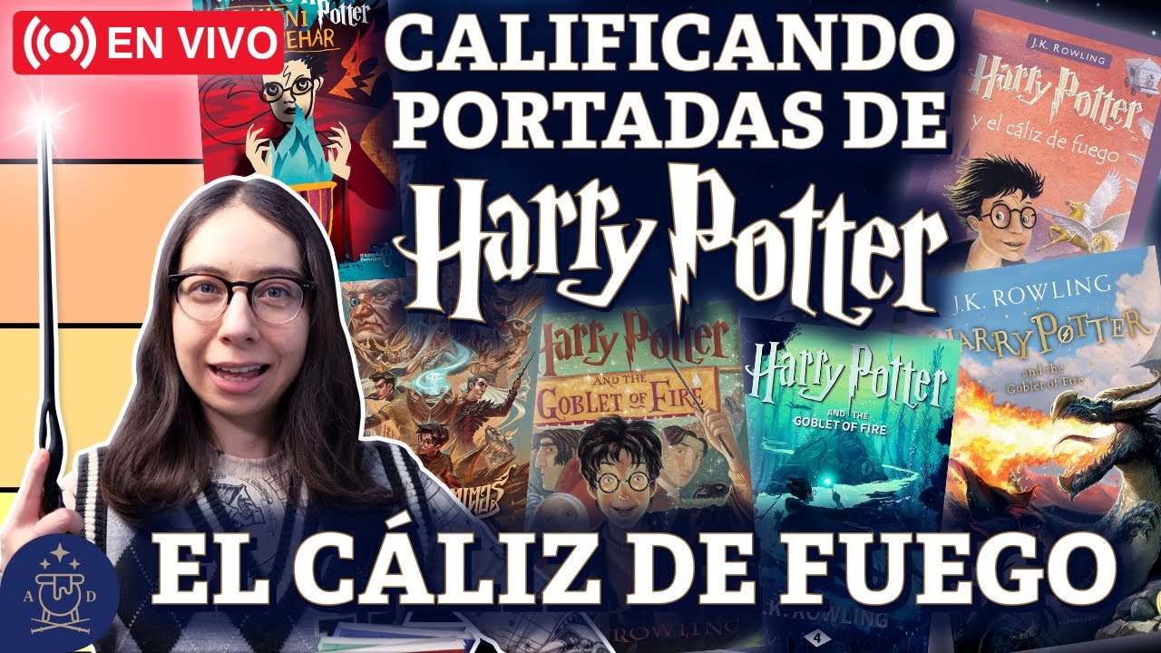 Portada Del Libro De Harry Potter Y El Cáliz De Fuego Harry Potter Y