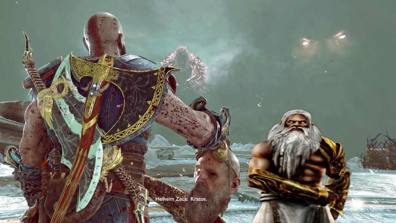 God Of War - Zeus In Helheim - YouTube