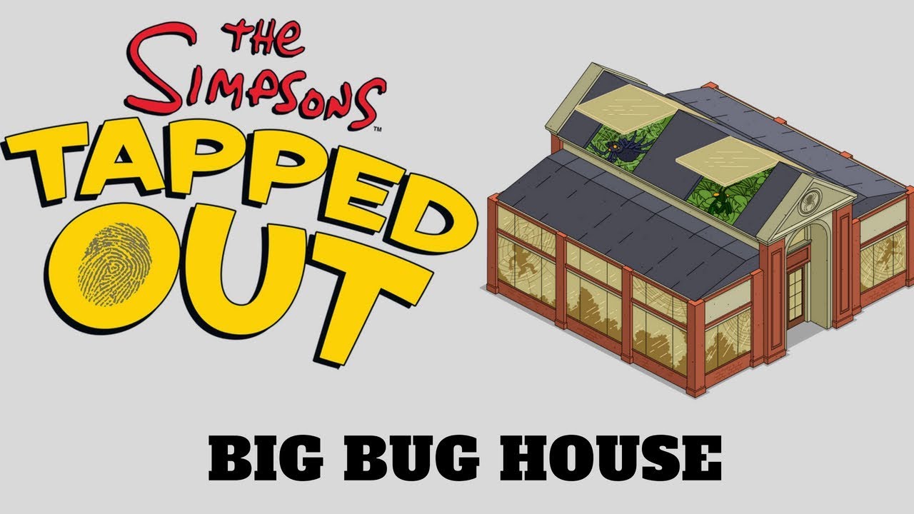 The Simpsons Tapped Out Premium Gameplay - Big Bug House - YouTube