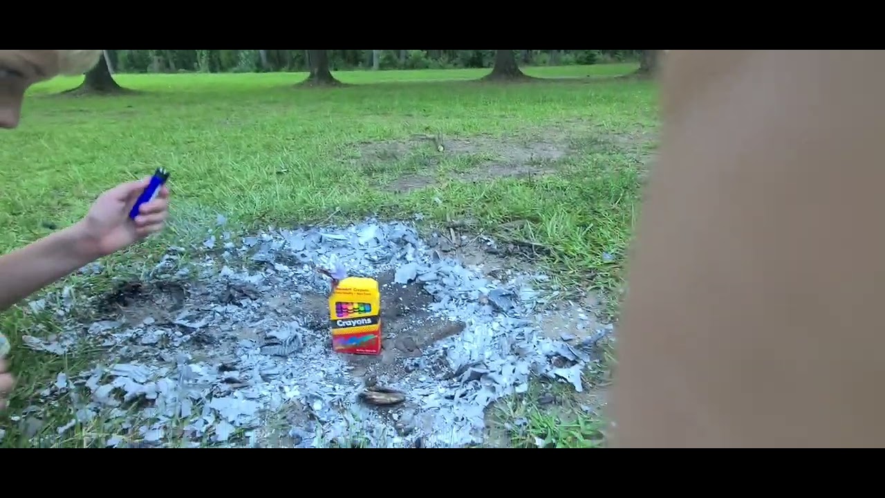 crayons Destruction pt 1 - YouTube
