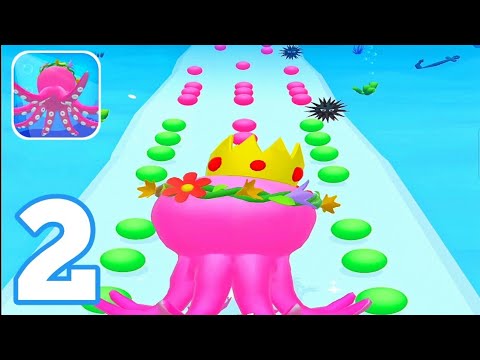 Octopus Run : Lv 4/5 - Gameplay All Levels Walkthrough - iOS, Android ...