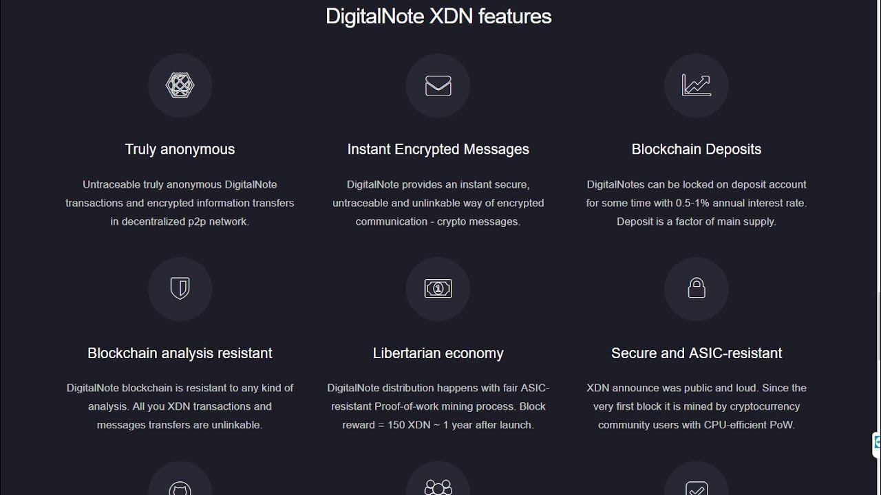 DigitalNote XDN Privacy Coin! Great Potential - YouTube