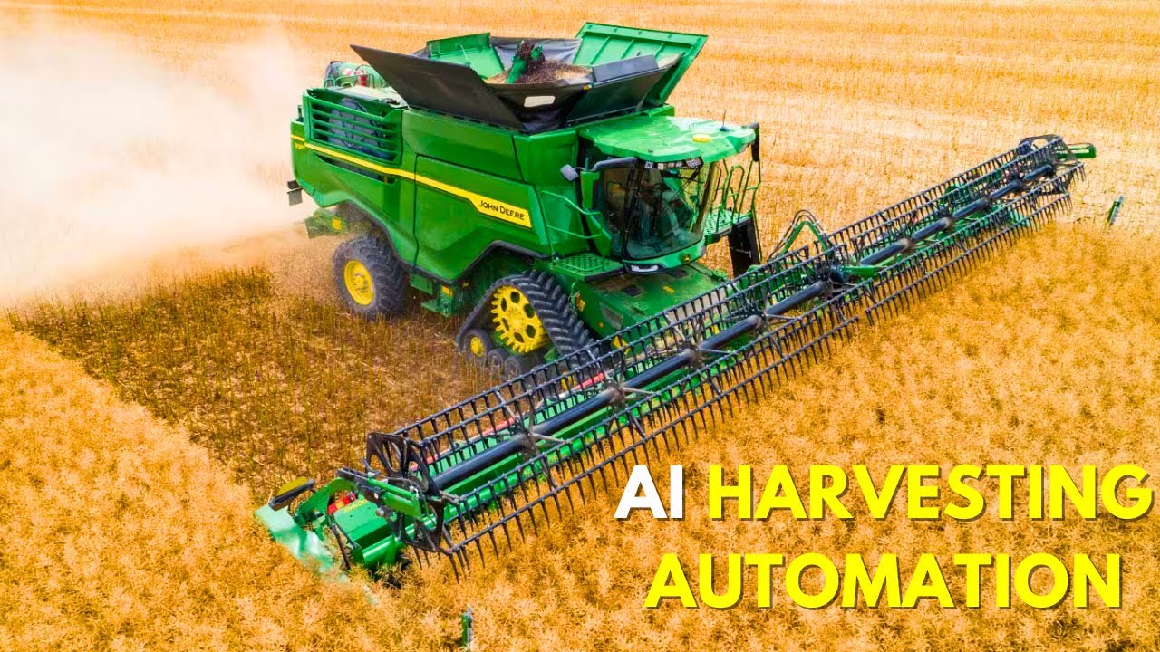 The Most Modern Agriculture Machines Implemented With Ai Harvesting