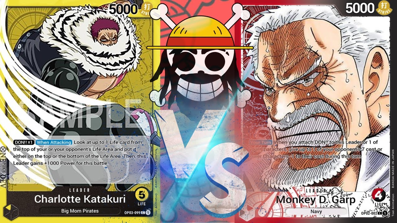 Charlotte Katakuri (Young G) Vs Monkey D. Garp (CobaBadger) One Piece ...