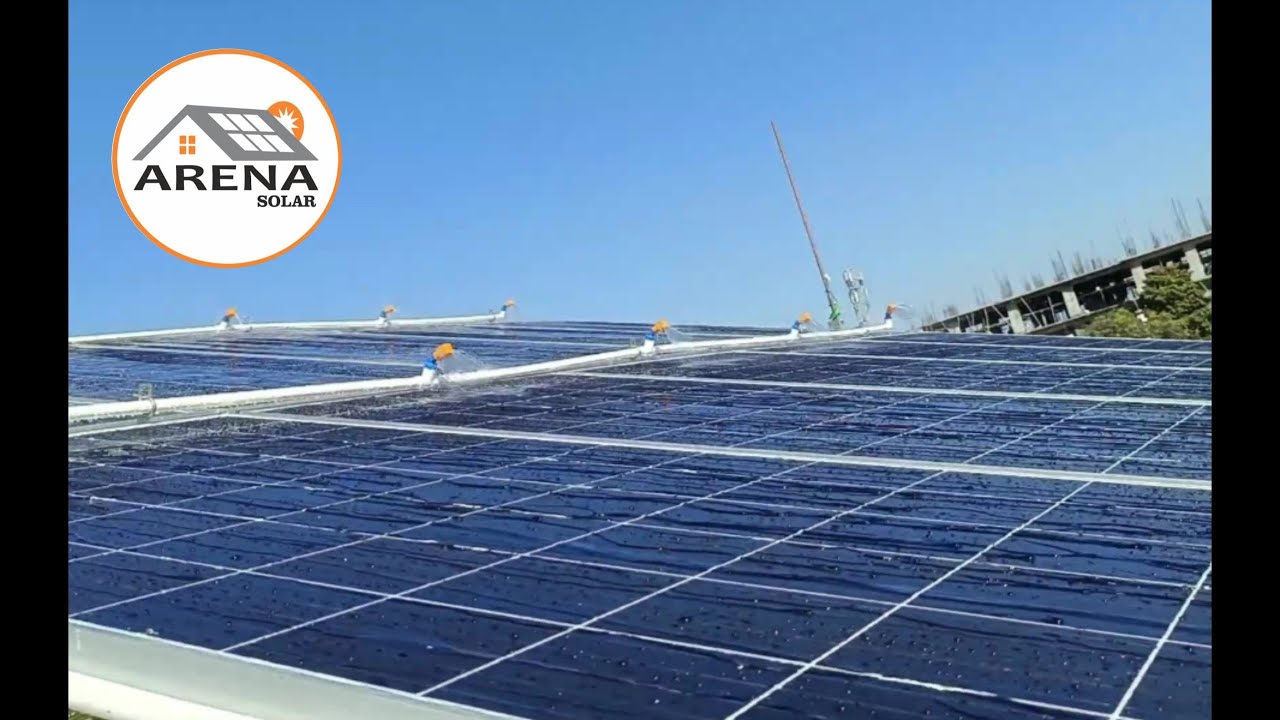 Arena Solar 4.6KW Washing System - YouTube