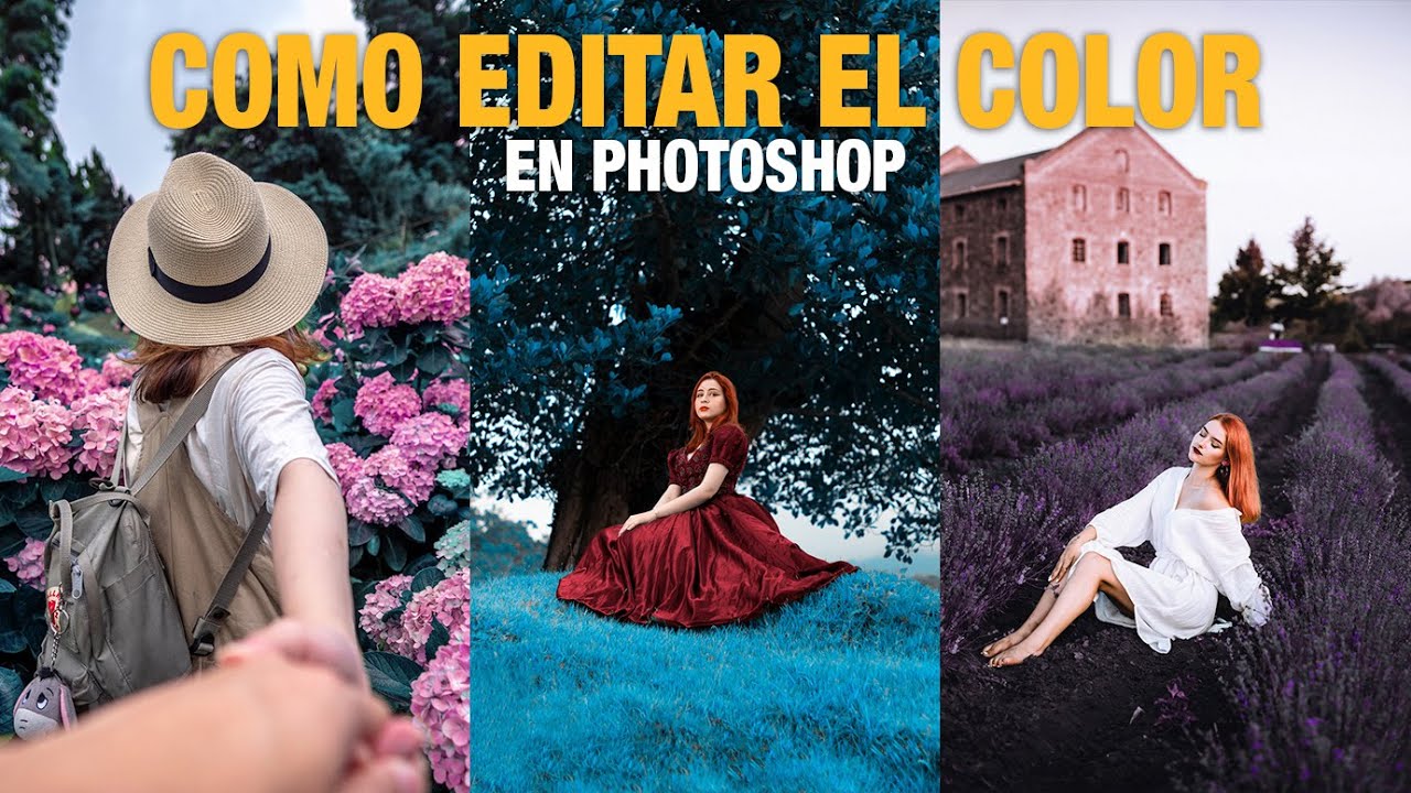 COMO EDITAR EL COLOR DE TUS FOTOS EN PHOTOSHOP🌈 /FOTOS FINE ART /COMO ...