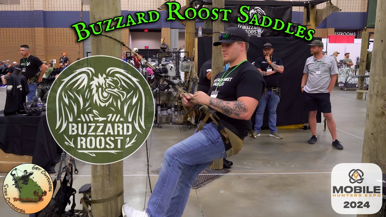 Buzzard Roost Saddles | Mobile Hunters Expo 2024 | Southern Show - YouTube