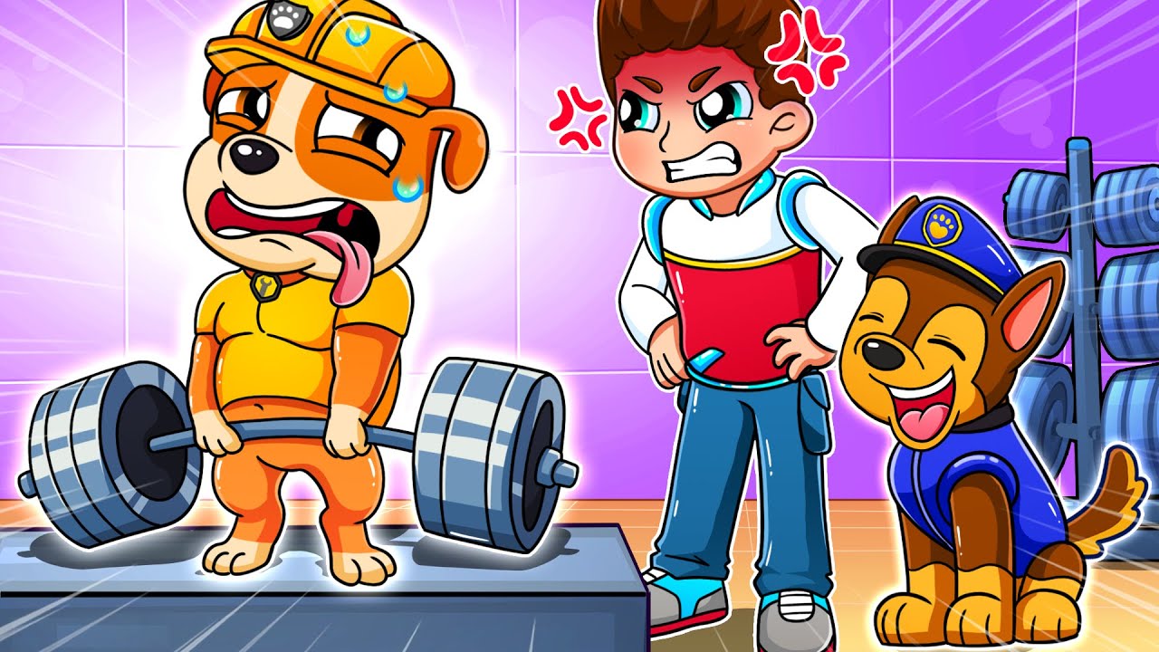 Who am i? | Rubble lost his memory | Very sad story Paw Patrol ...