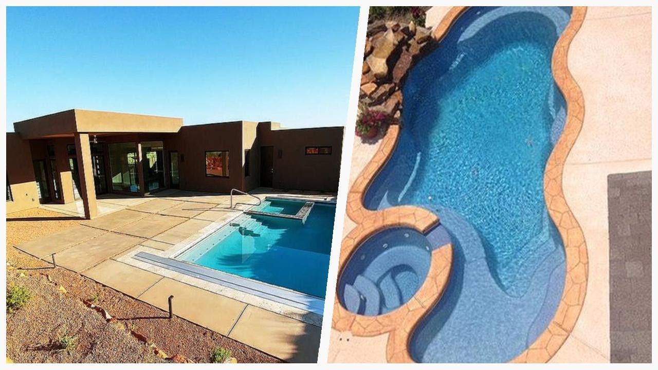 75 Orange Concrete Pool Design Ideas You'll Love 😊 - YouTube