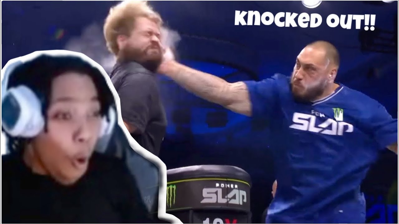 SLAP COMPETITION, HE GOT KNOCKED OUT - YouTube