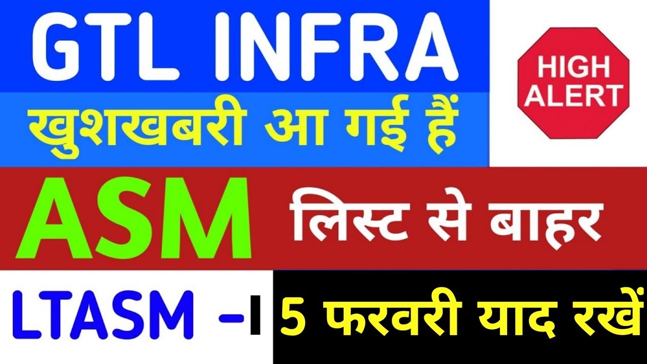 GTL Infra Share Latest News Today | GTL Infrastructure share News Today ...