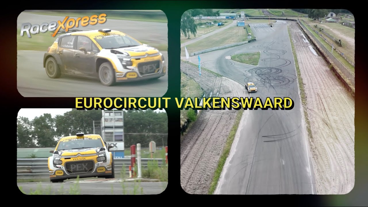 Rally training Richard Pex op Eurocircuit Valkenswaard - YouTube