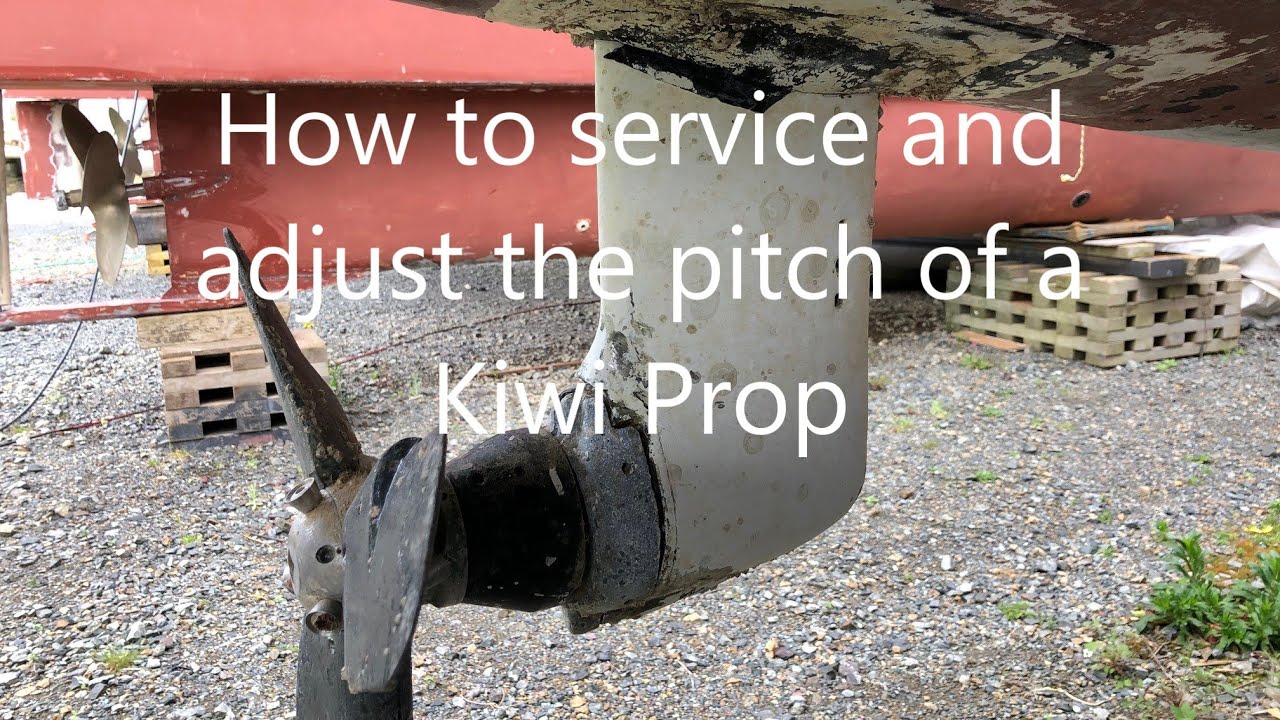 Kiwi Prop - How to service and adjust the pitch - YouTube
