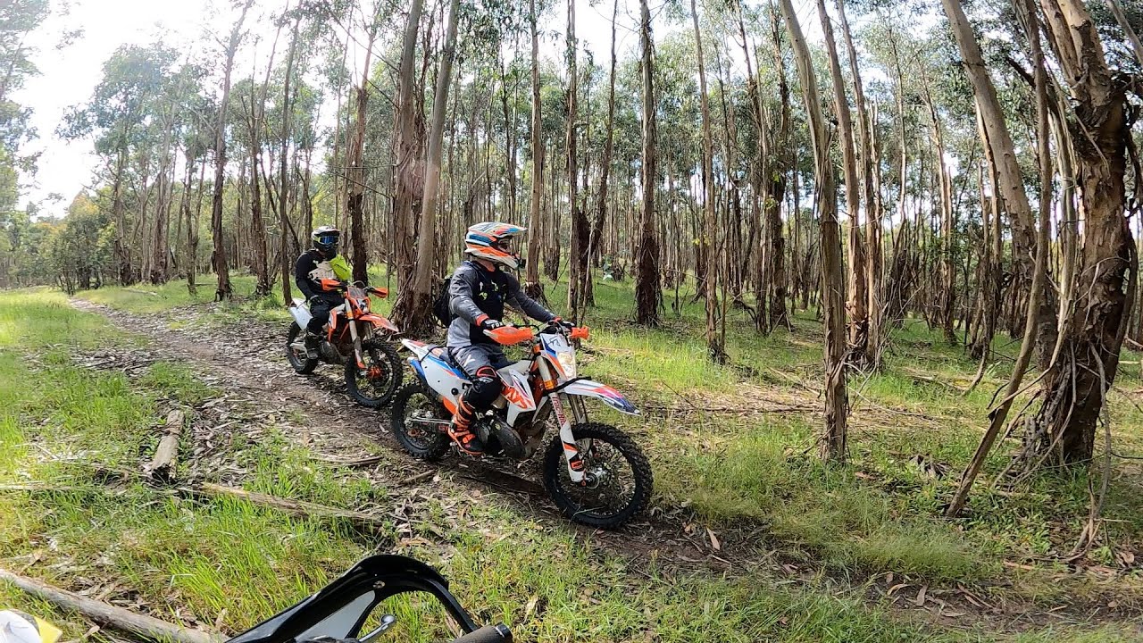 SUNDAY SINGLE TRACK LOOP - TE300I - KTM300 SIXDAYS - KTM300 ERZBERG ...