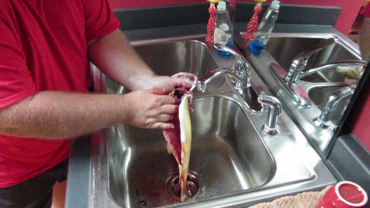 Clean Trout The Quick and Easy Way - YouTube