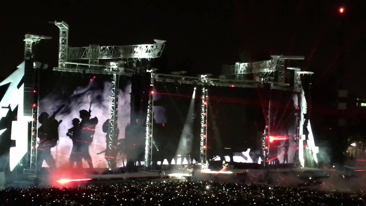 Metallica ONE HD 1080P FORO SOL March 1 2017 LIVE VIVO - YouTube