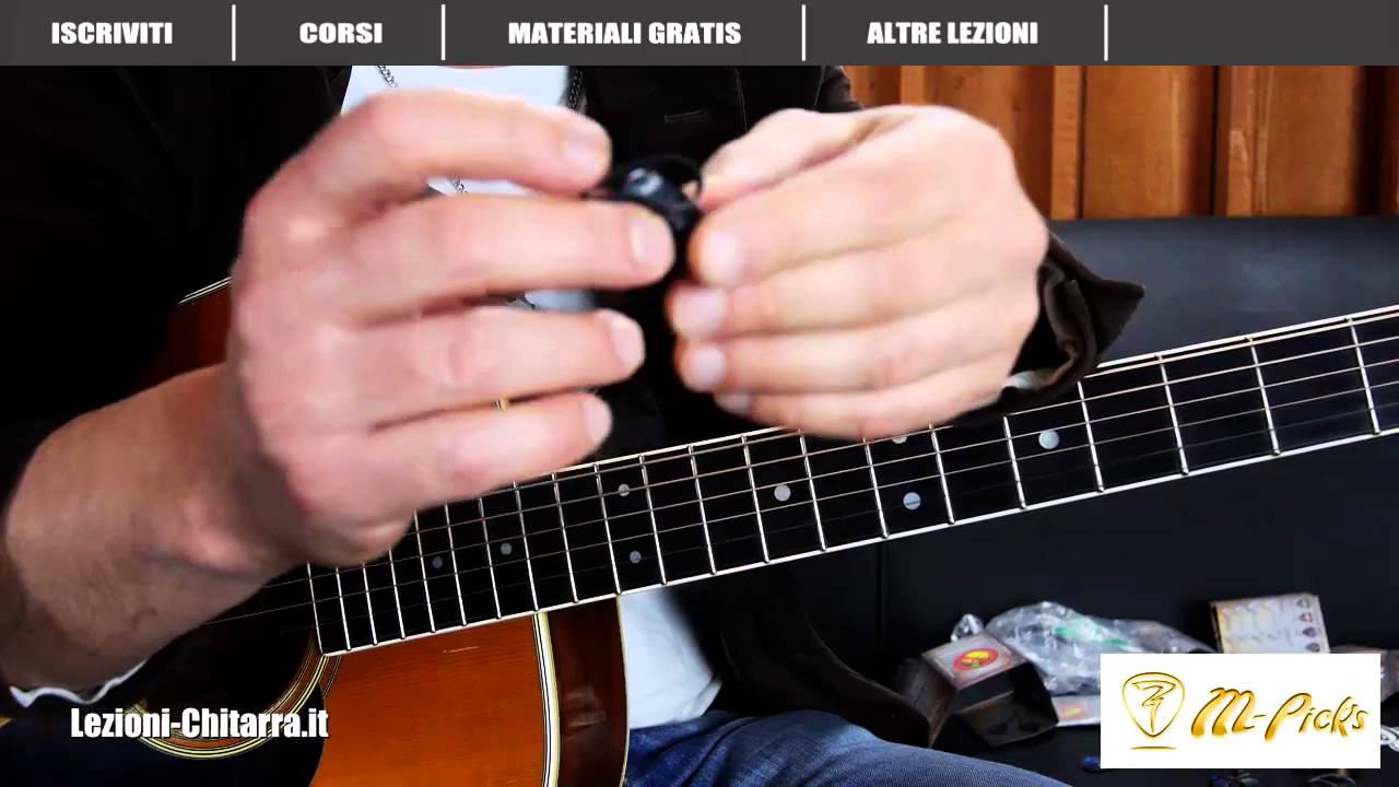 M-PICKS: PLETTRI E ACCESSORI INNOVATIVI PER CHITARRA - YouTube