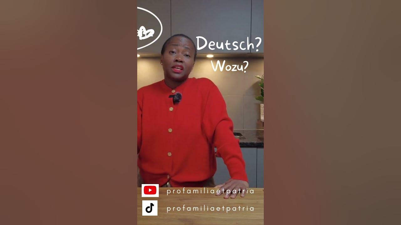 Deutsch, wozu? - YouTube