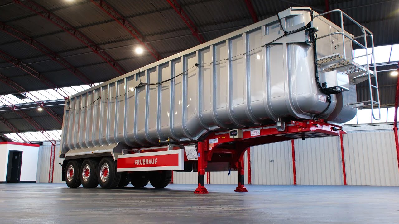 The Fruehauf Bathtub trailer video - YouTube