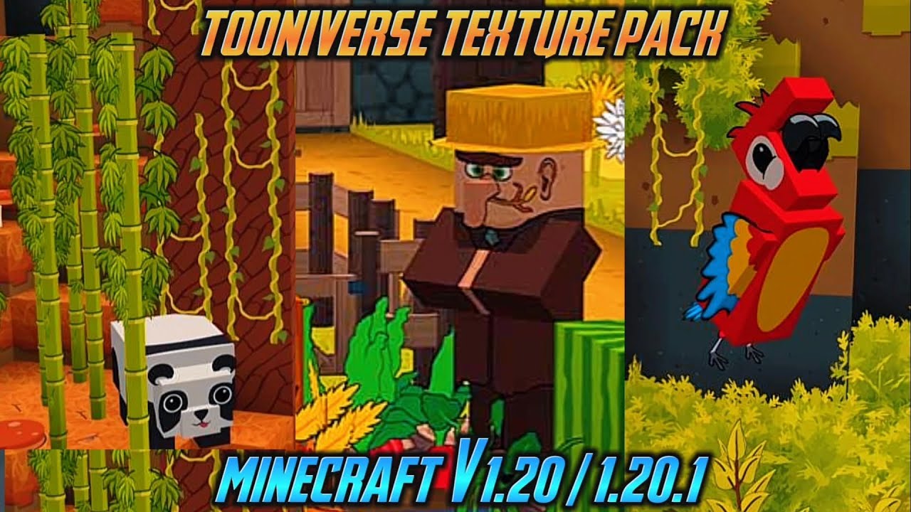TOONIVERSE *REVIEW para MINECRAFT 1.21* (JAVA, BEDROCK y PE) *PAQUETE ...