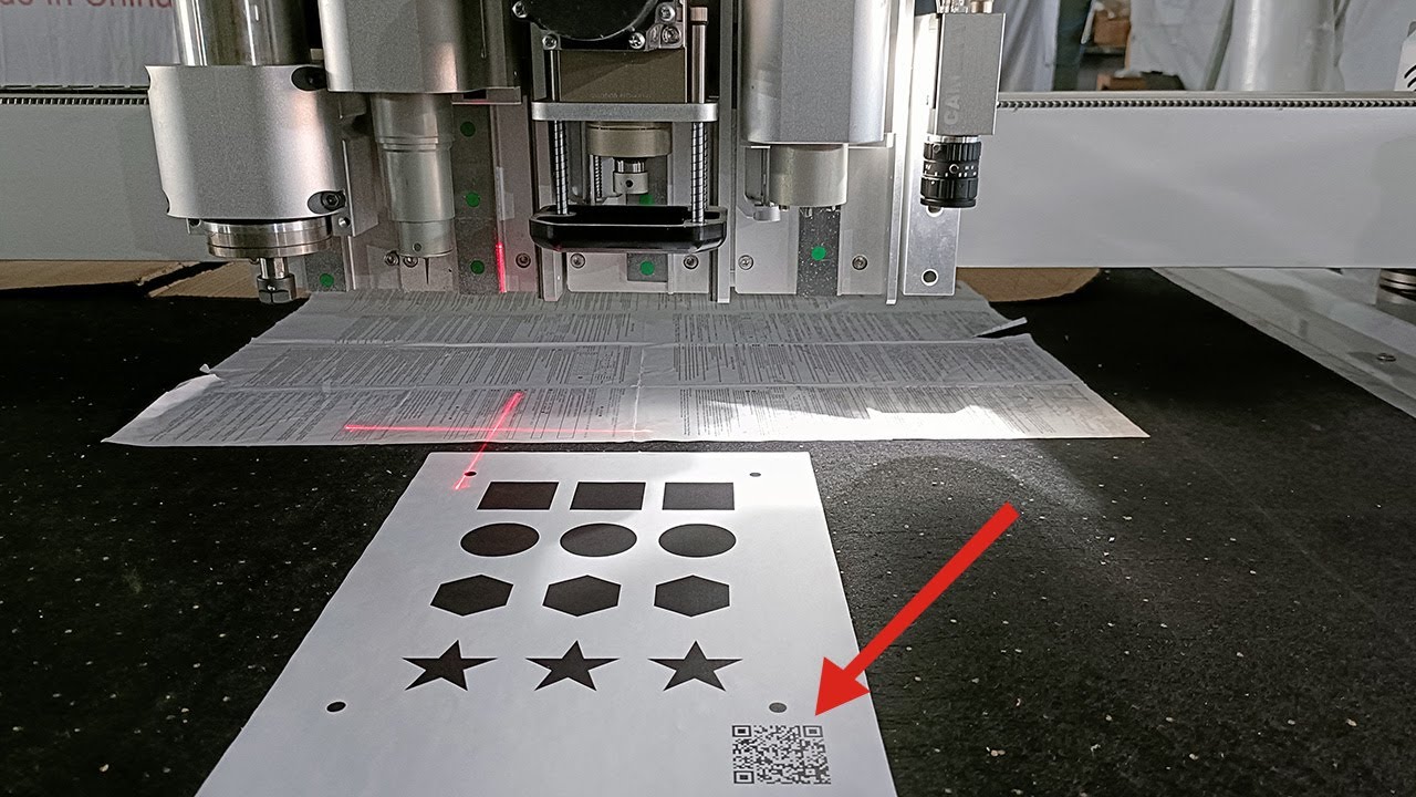 How to Import Cutting Patterns by Identifying QR Codes on Oscillating ...