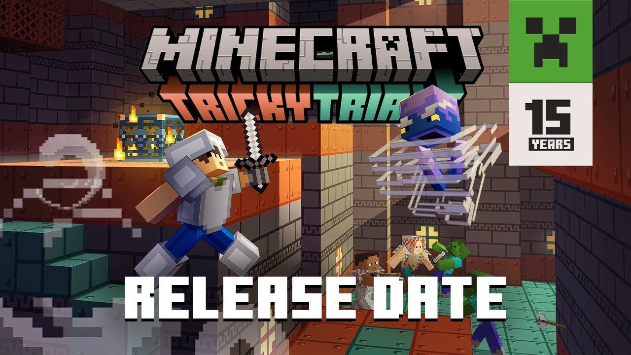TRICKY TRIALS RELEASE DATE AND MORE | MINECRAFT MONTHLY - YouTube