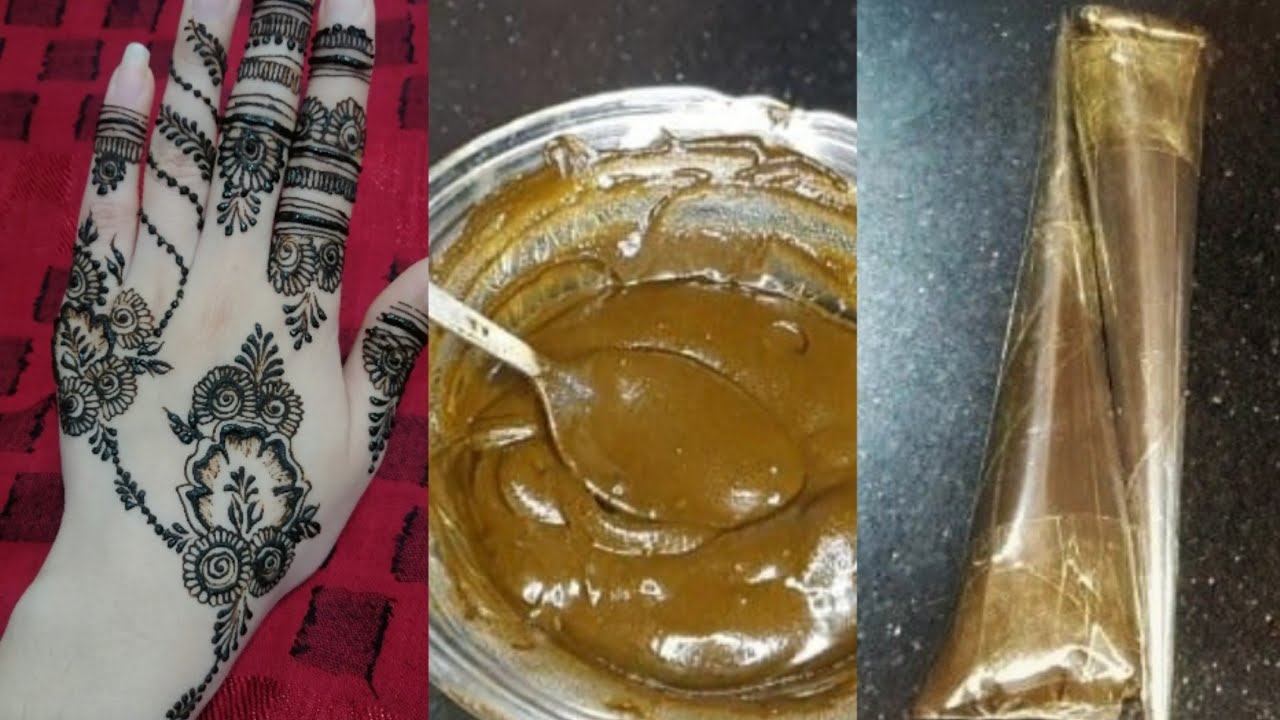 how i make my stainless henna for practice and youtube | how to make ...