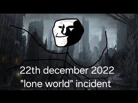trollge: "lone world" incident - YouTube