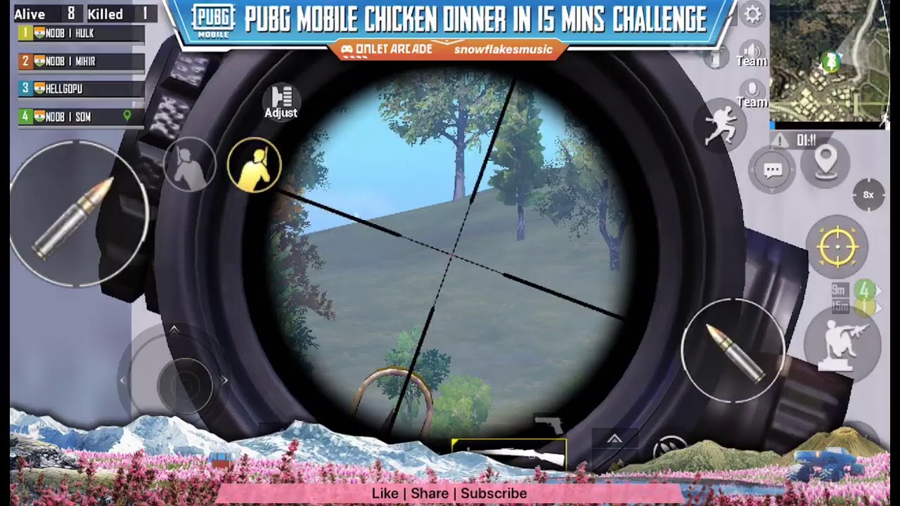 PUBG Mobile LIVE with Snow Flakes | NOOB GAMERS | Season 14 | Chicken ...