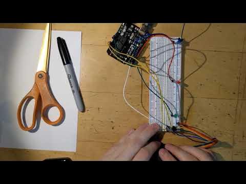 Rock Paper Scissors Arduino Game - YouTube